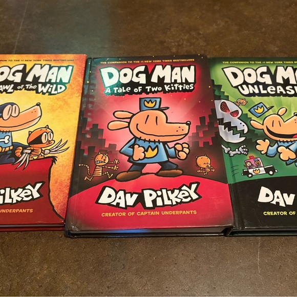 Other | Dog Man Book Set By Dav Pilkey | Poshmark